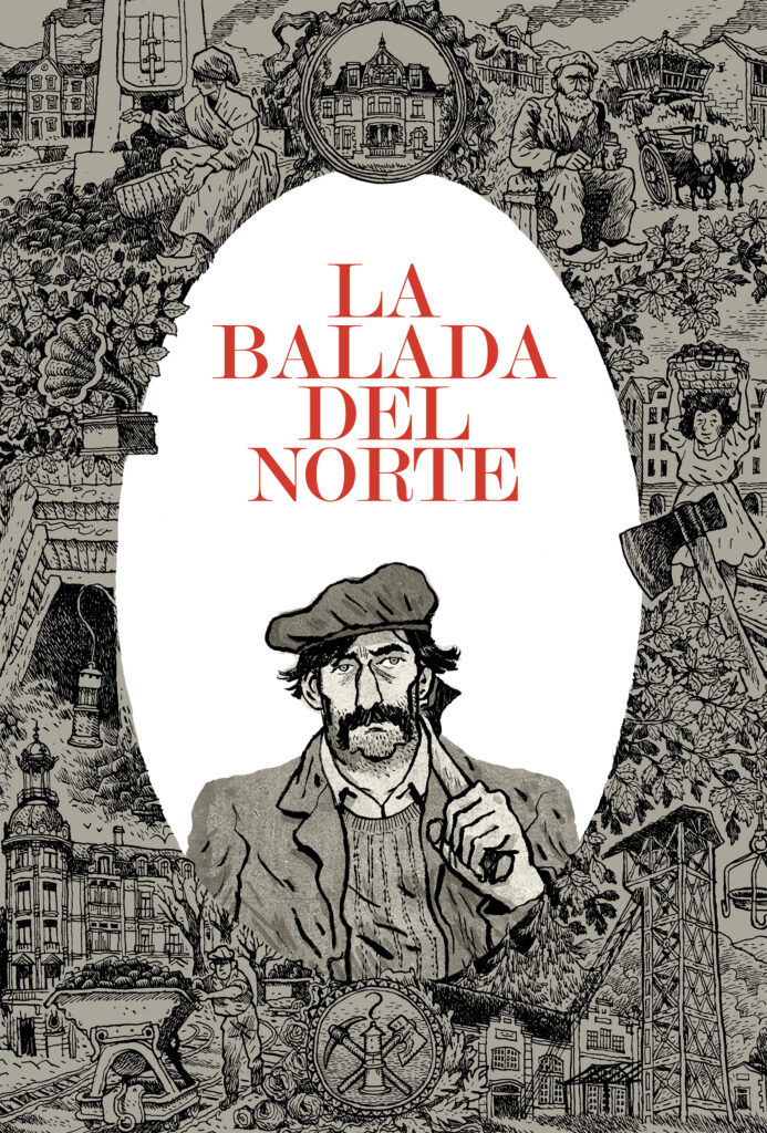 La Balada Del Norte de Alfonso Zapico. Portada Tomo 1
